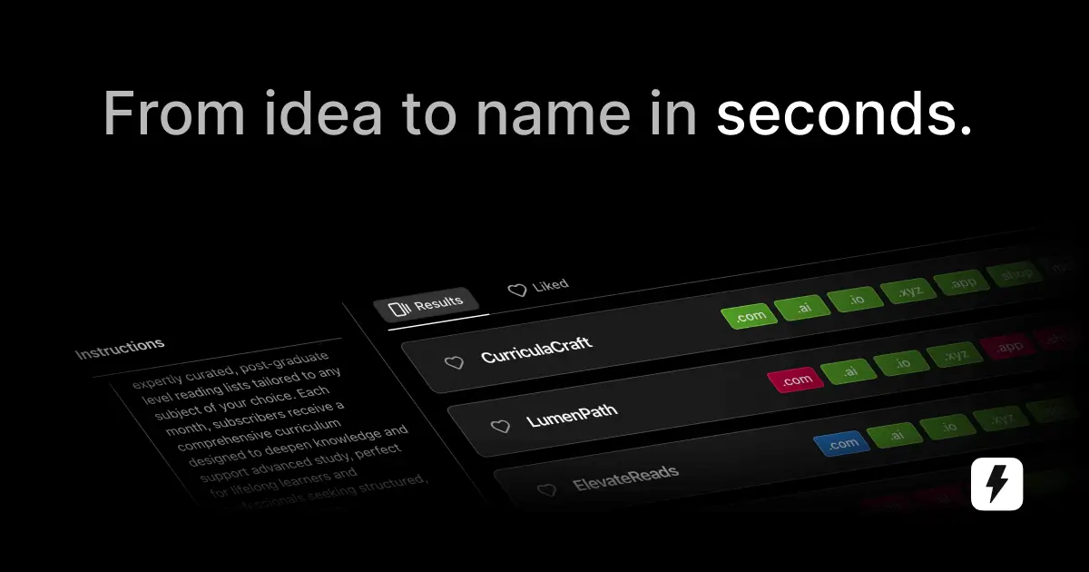 Business Name Generator: Free AI Tool for Company Names